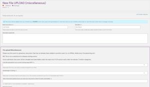 ePortfolio Document Management - RCEM