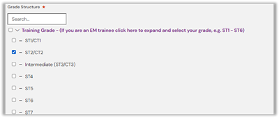 ePortfolio access - RCEM